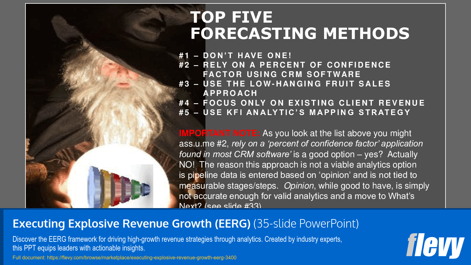 PPT: Executing Explosive Revenue Growth (EERG) (35-slide PPT PowerPoint ...