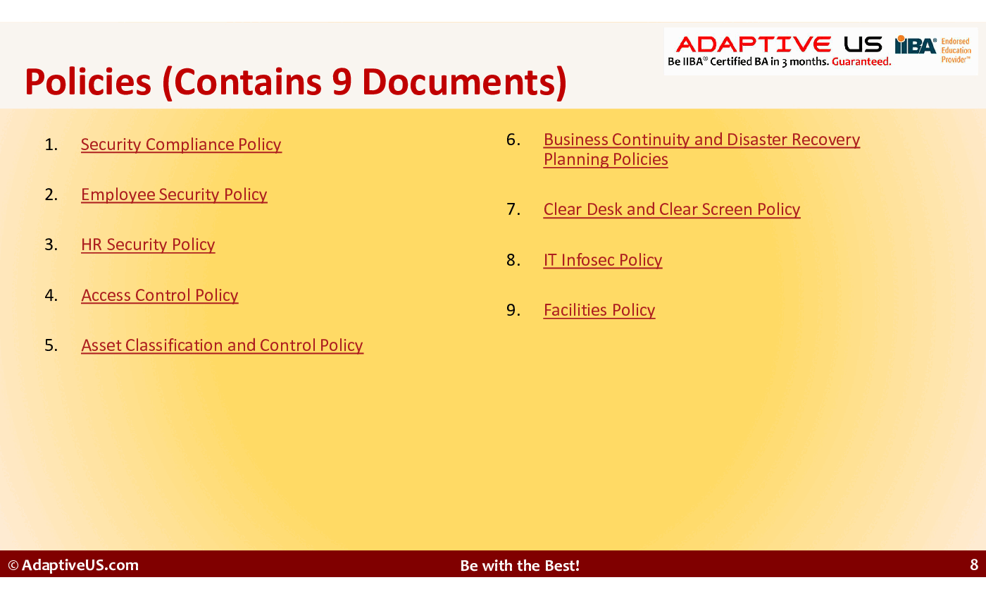 Information Security Management System Toolkit PPT