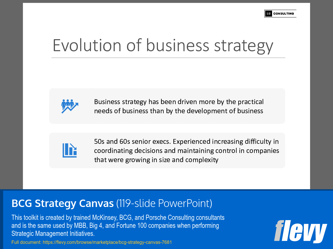 PPT: BCG Strategy Canvas (119-slide PPT PowerPoint presentation PPTX ...
